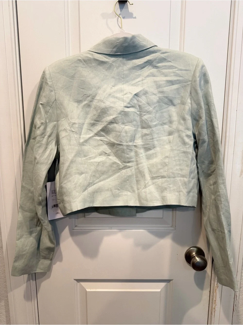 Le Al.X | Jackets & Coats | Le Alx Linen Embroidered Jacket Blazer ...